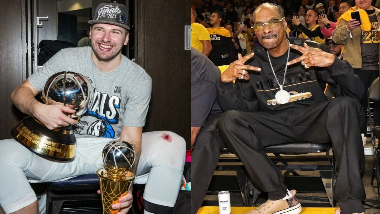 Luka Doncic's Epic Taunt To An Oversmart Fan Leaves Snoop Dogg In Stitches